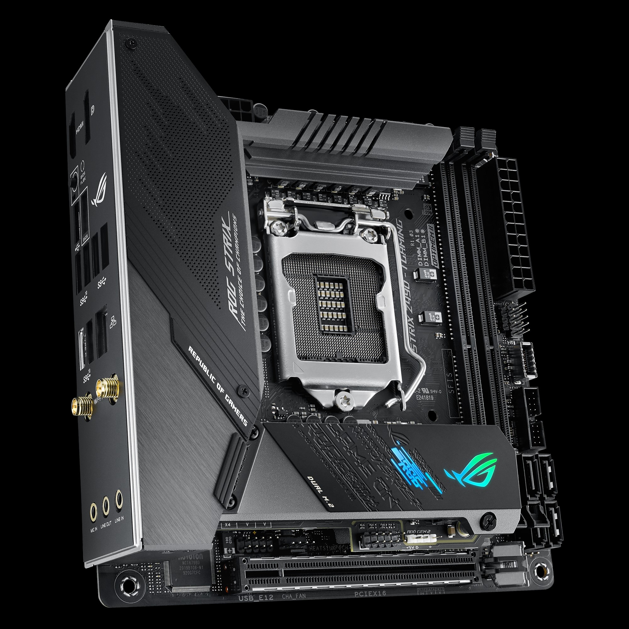 Asus ROG Strix Z490-I Gaming - Motherboard Specifications On MotherboardDB